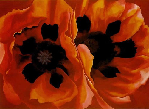 Arteeblog: Análise de “Red Poppies” de Georgia O'Keeffe
