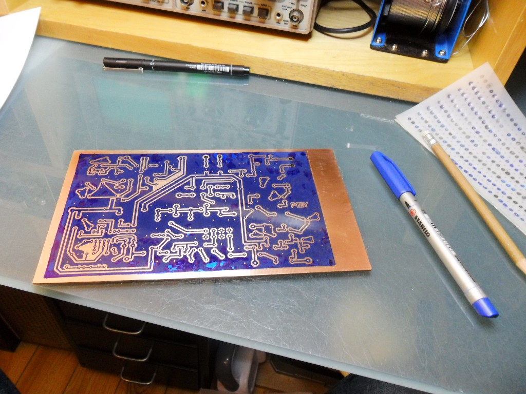 F1IEY - ATELIER RADIO: Réalisation d'un circuit imprimé - Méthode PNP BLUE