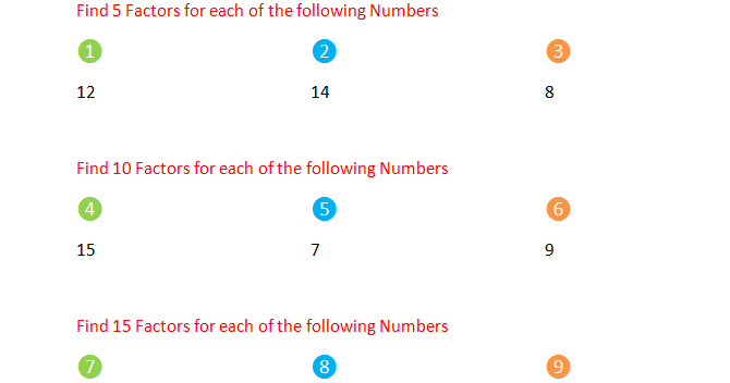 Bro And Sis Math Club Factorization