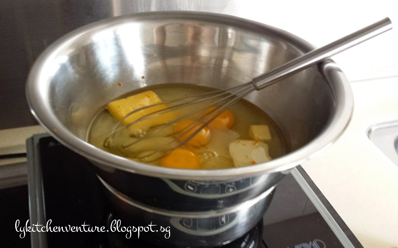 LY's Kitchen Ventures: Matcha and Yuzu Tart