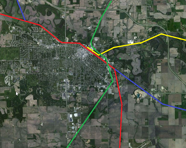 Towns and Nature: Freeport, IL: Railroad Hub