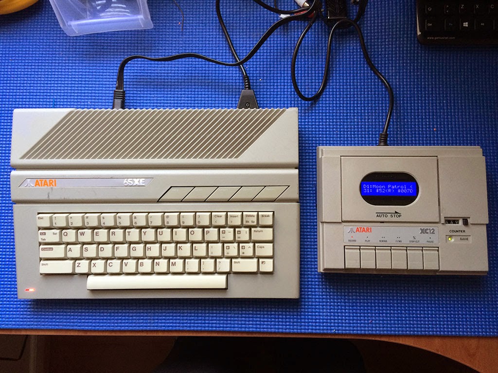 Rod's Electronics Projects: Casing the SIO2SD inside an Atari XC-12