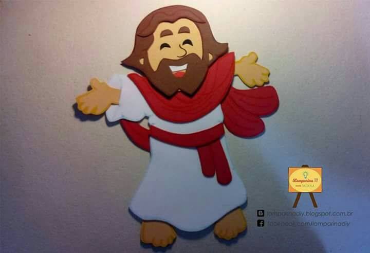 Ideias Ministério Infantil: Molde de Jesus