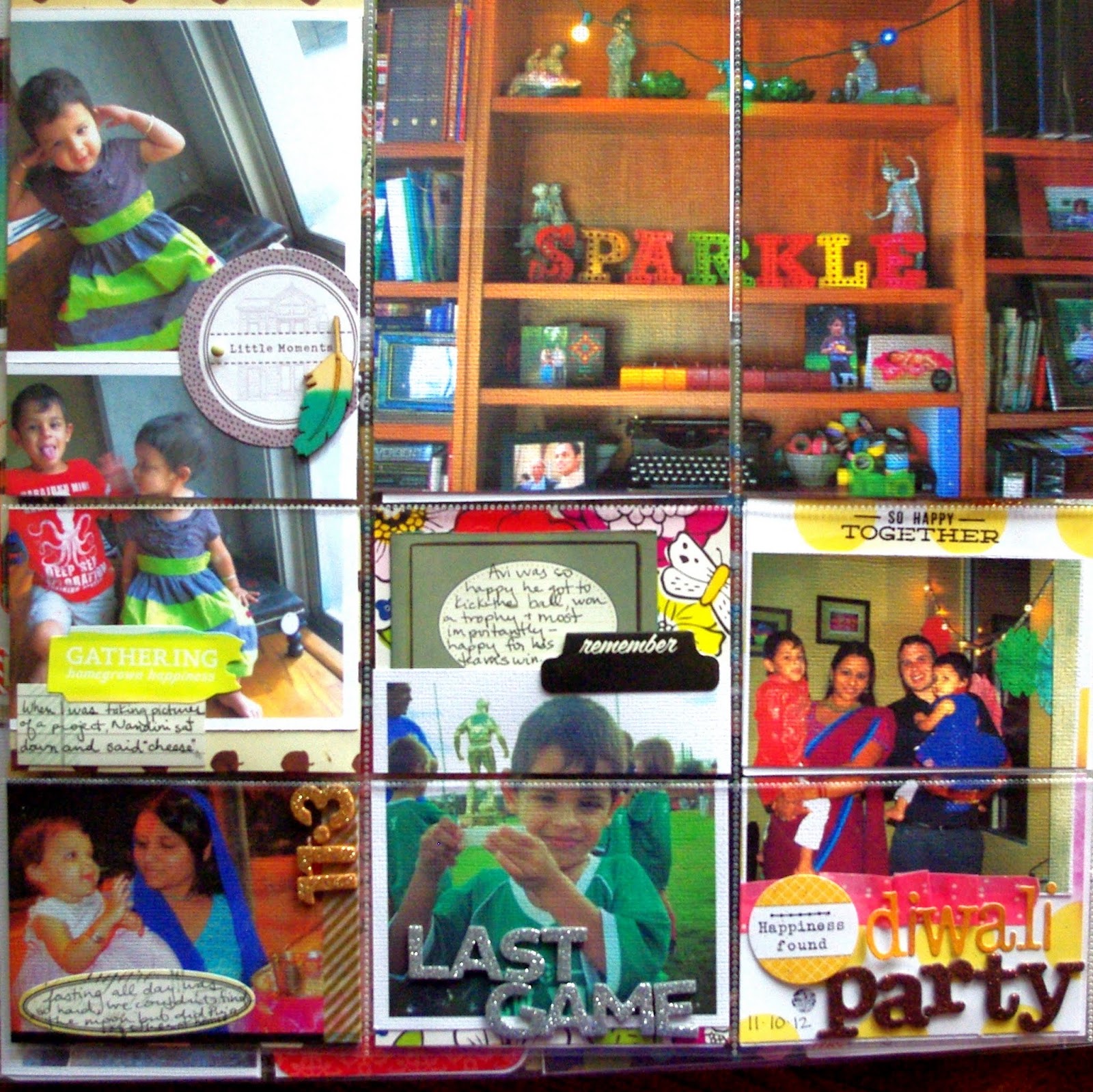 Rainbow Scrapbooks: Project Life - Sparkle