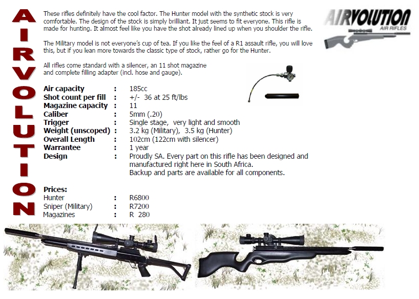 Enlaces Armas de Aire: Marcas de Armas de Aire.