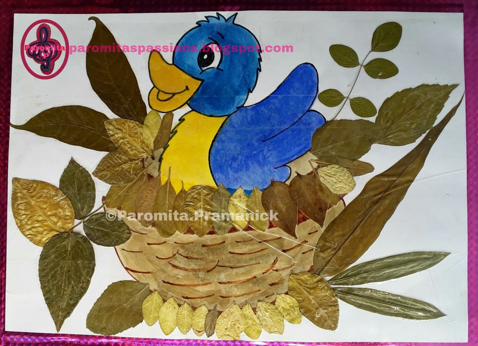 Leaf Pasting Activity - Paromita's Passions
