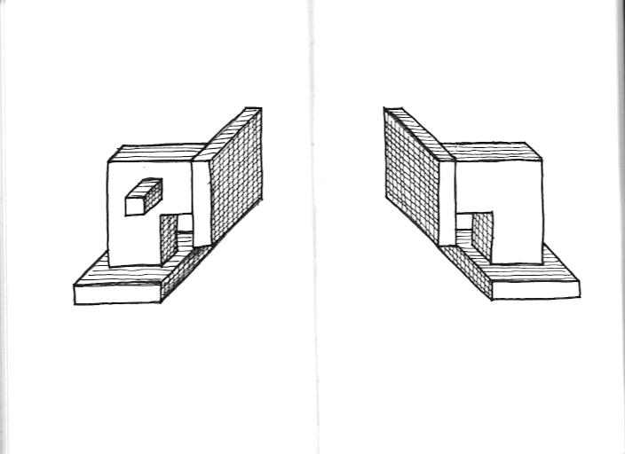 David Kmetoni: 3 Parallel Projection Drawings
