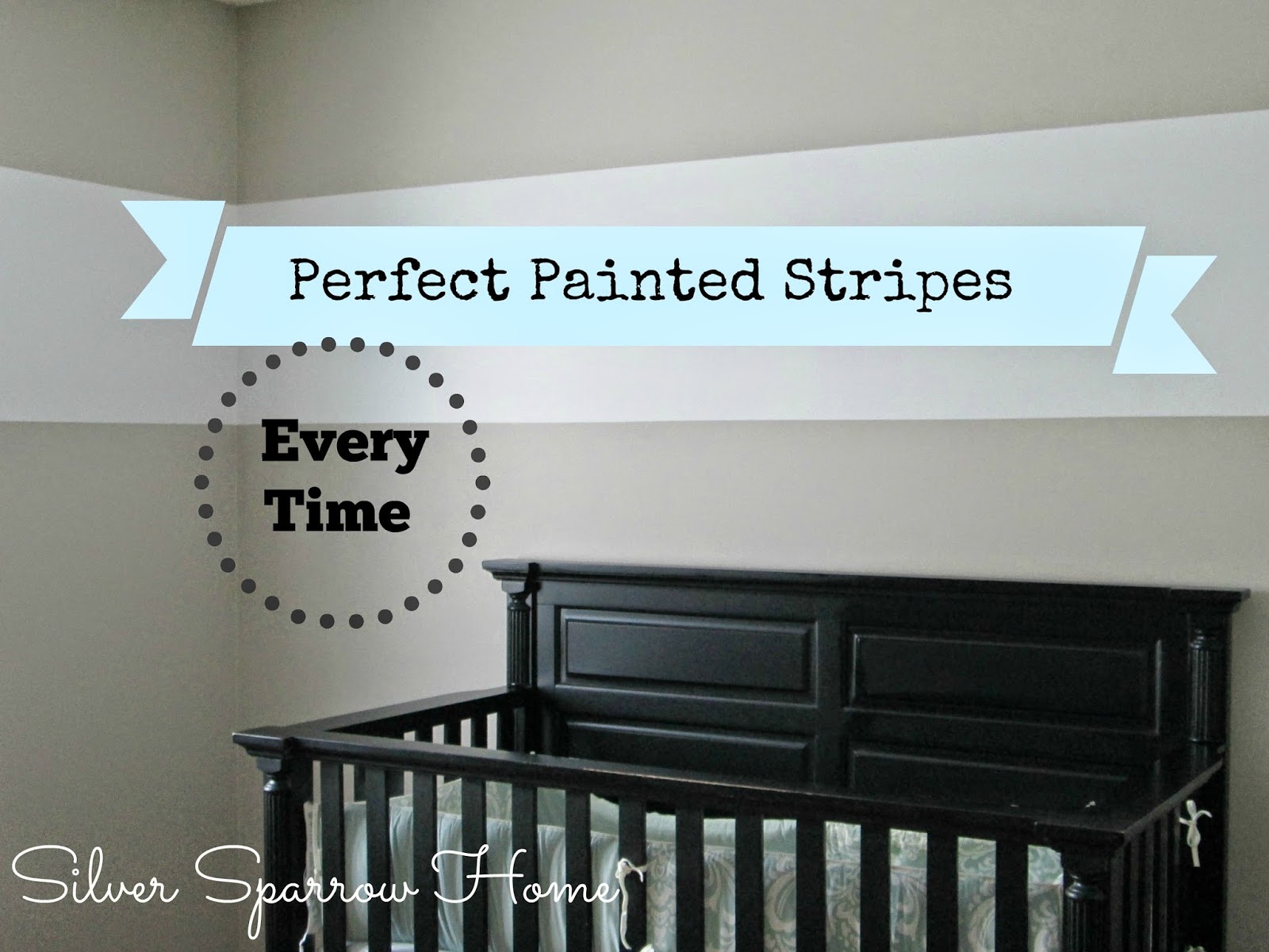 Silver Sparrow Home: 5 Tips for Perfect Paint Lines . . . Every Time