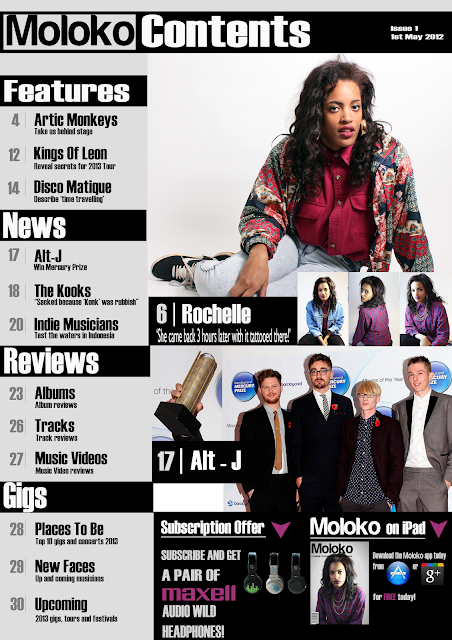 Kelsie Rennick - AS Foundation Portfolio: Finished Music Magazine's ...