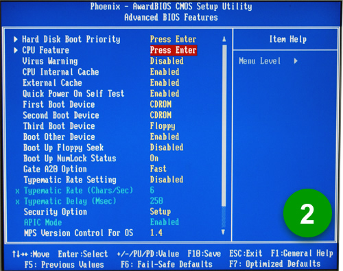 High Frequency Trading: Bios Advanced CPU Power Saving Mode