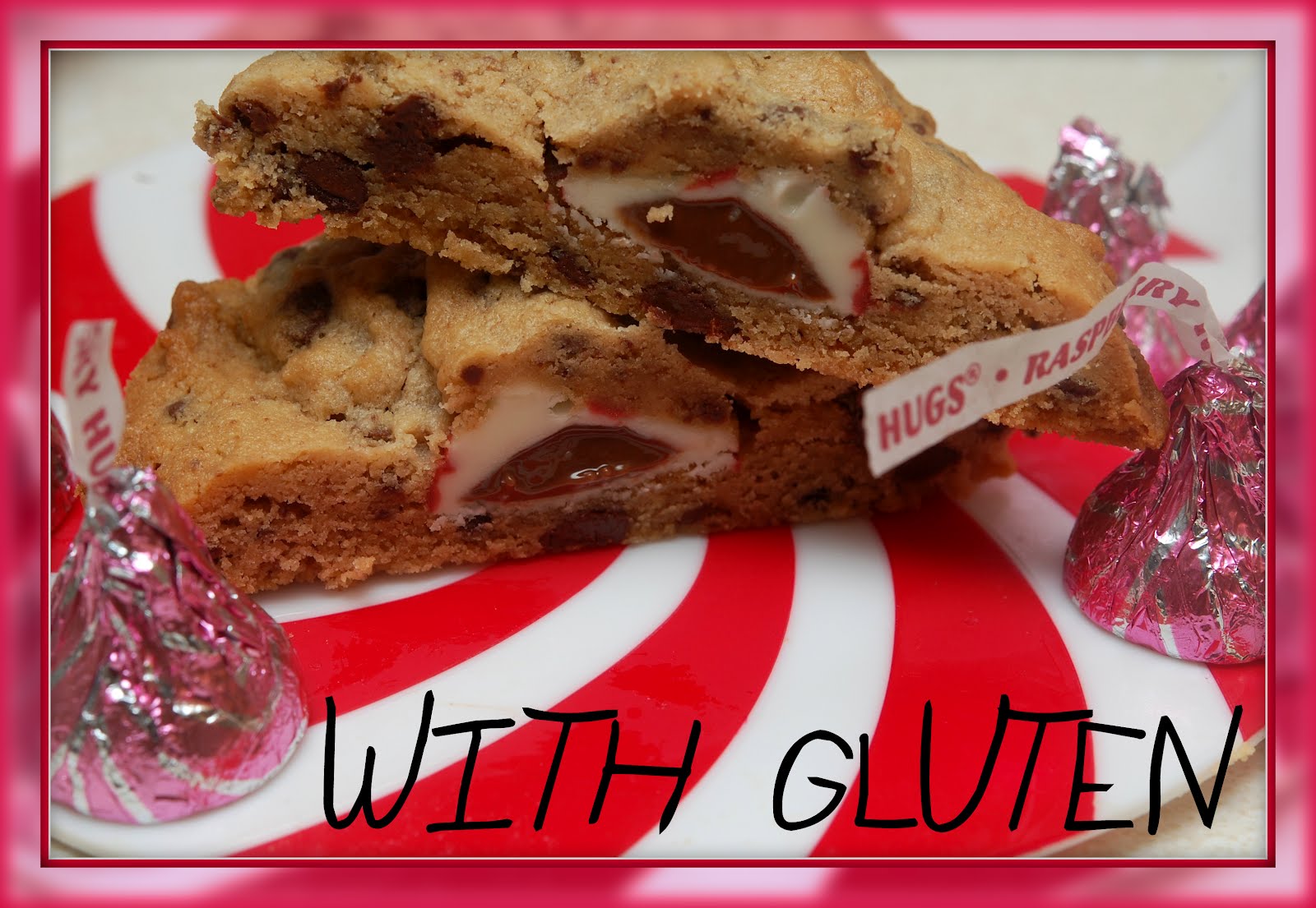 Raspberry Hug Cookies - Hugs and Cookies XOXO