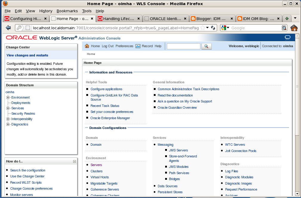 IDM OIM Blog: Enabling the SSL Oracle Identity Manager 11g IDM OIM Blog: Enabling the SSL Oracle Identity Manager 11g