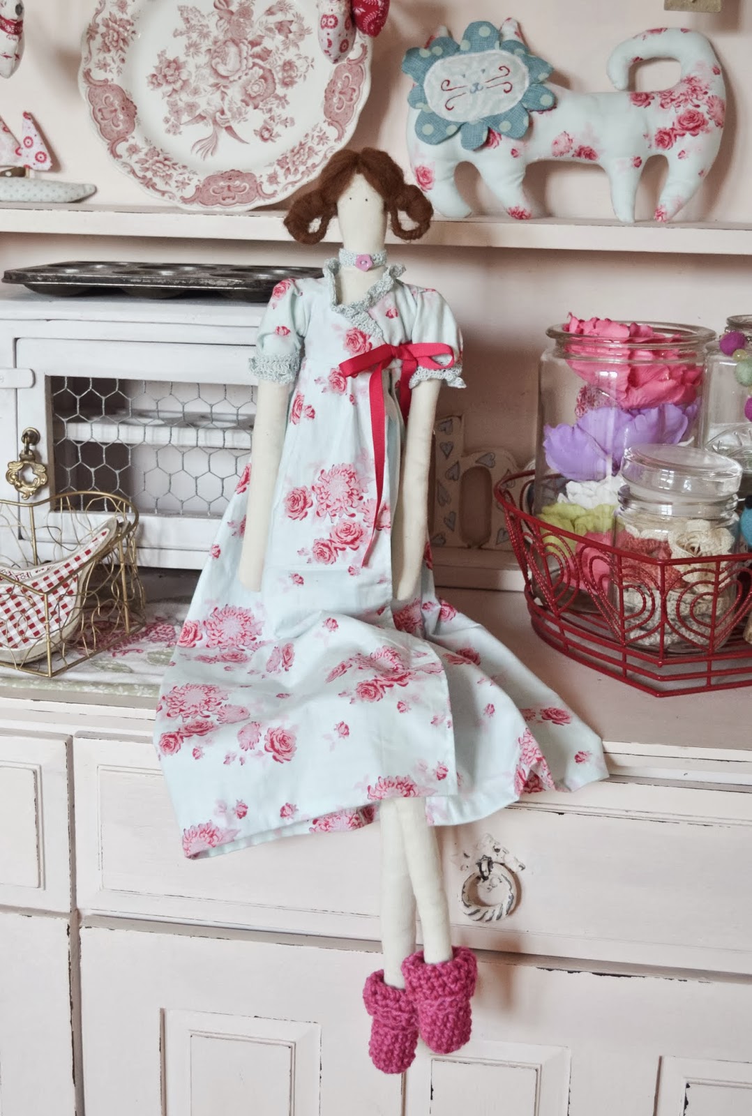 Country Beehive: Tilda style Rag Dolls