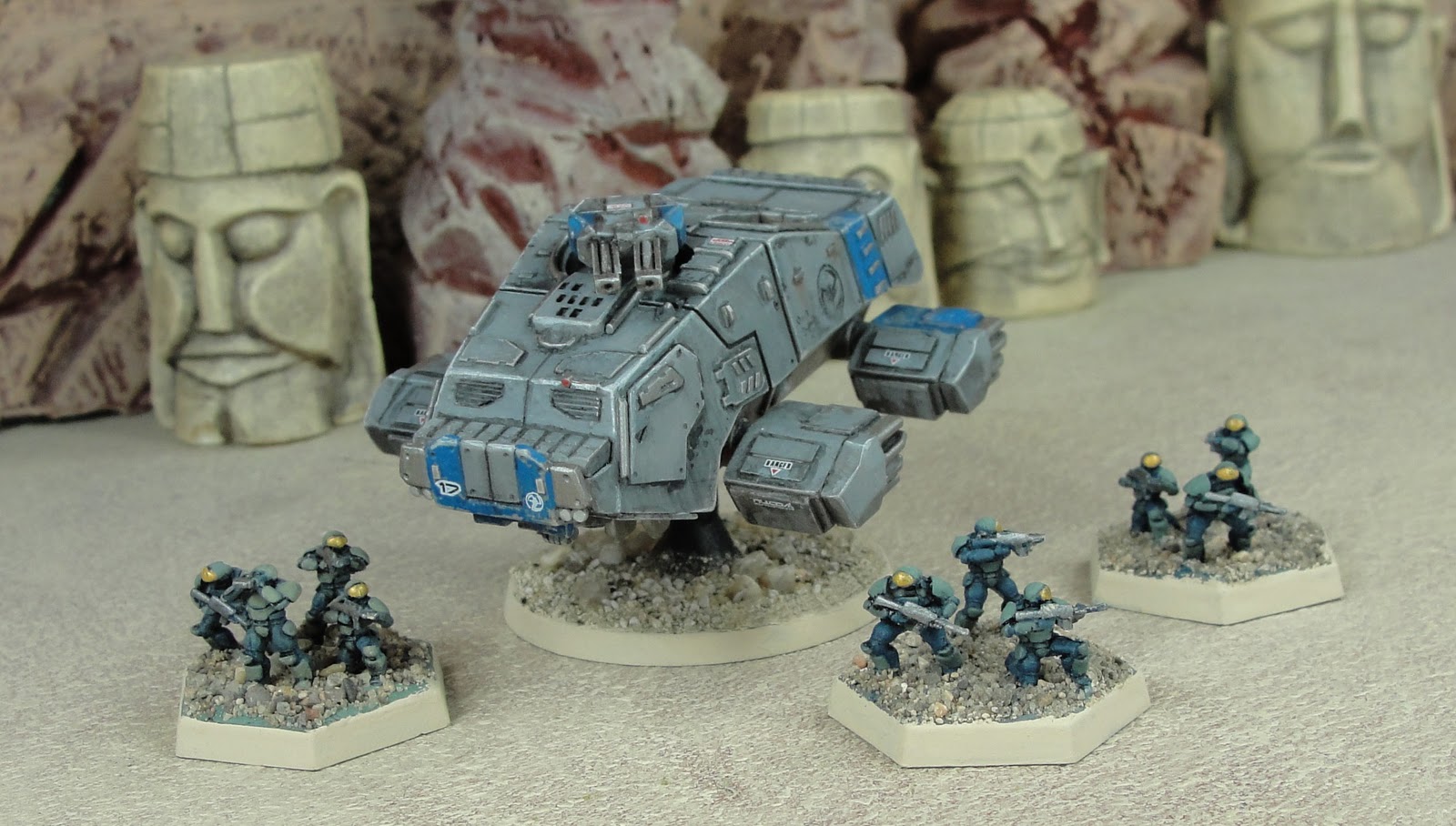 Frontline Gamer: Heavy Gear Blitz: Sampson Hover APC