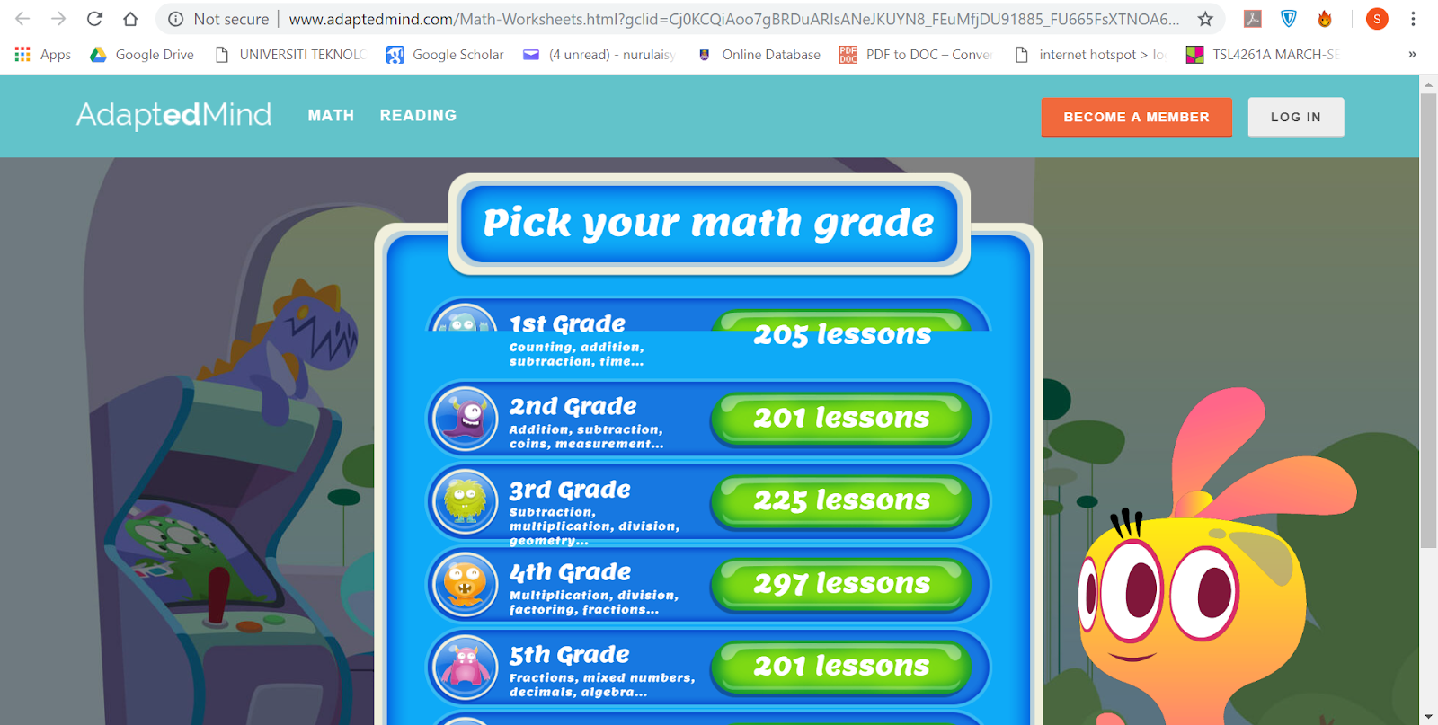 Www Adaptedmind Com Math Worksheets Html - Math Worksheets Grade 7