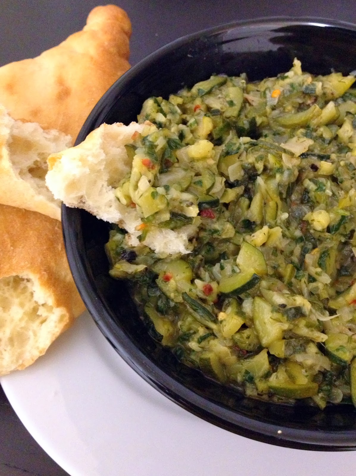Keep the Peas: SKINNY DIPPING: SYRIAN ZUCCHINI DIP