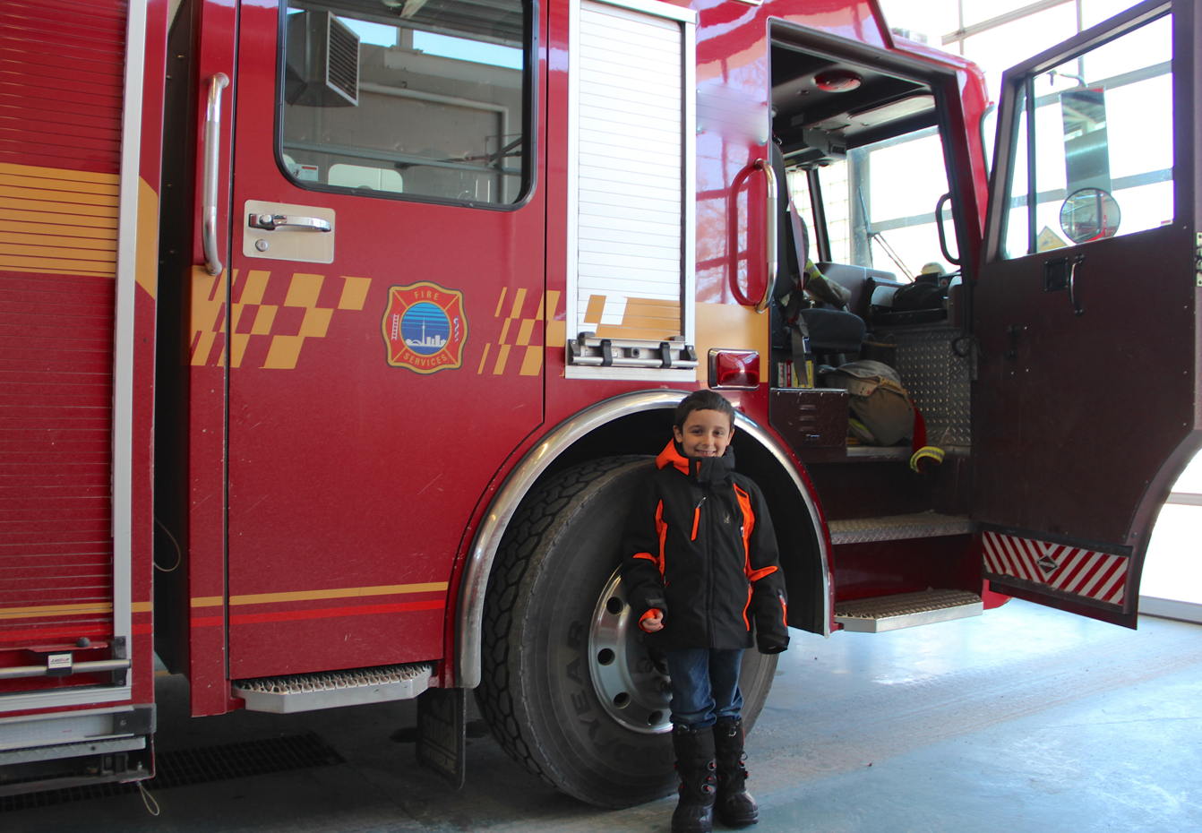 Community Helpers: A Visit With a Local Firefighter | Toronto Teacher Mom