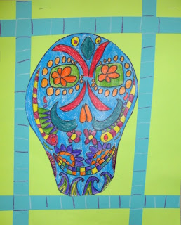 Thomas Elementary Art: 3rd Grade Day of the Dead Calaveras
