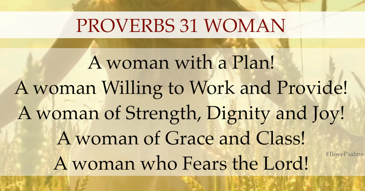 5 Habits to be a Proverb 31 Woman