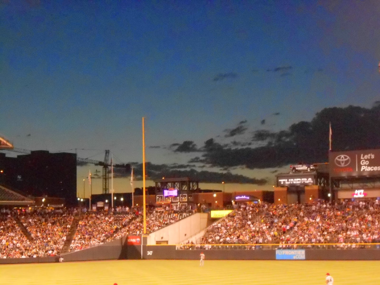 Explore Colorado: Colorado Rockies Game Coos Field