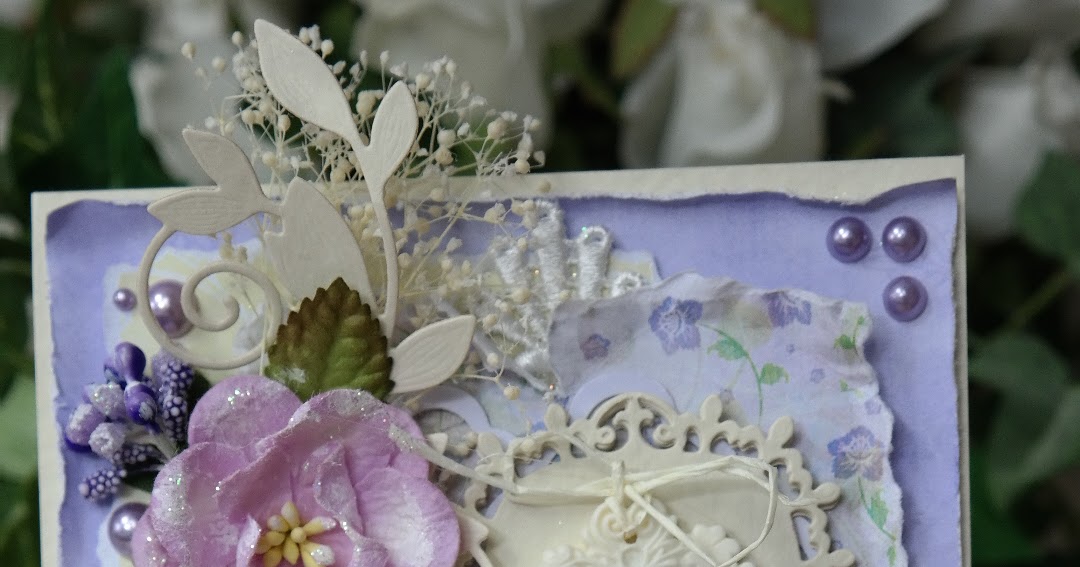 Flowers, Ribbons and Pearls: Shabby Chic - Lilac and Lemon
