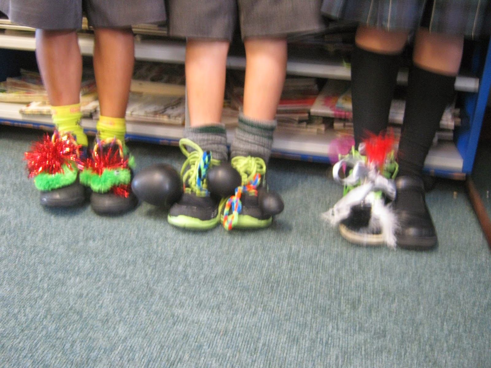 Kids at Work!: Wacky Shoe Day