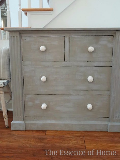 The Essence of Home: Painted Chest in the Foyer