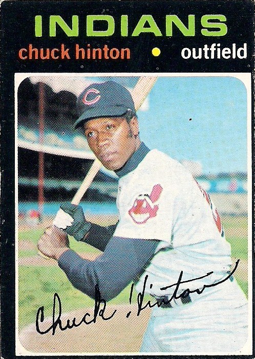 Topps 1971: no. 429 - chuck hinton