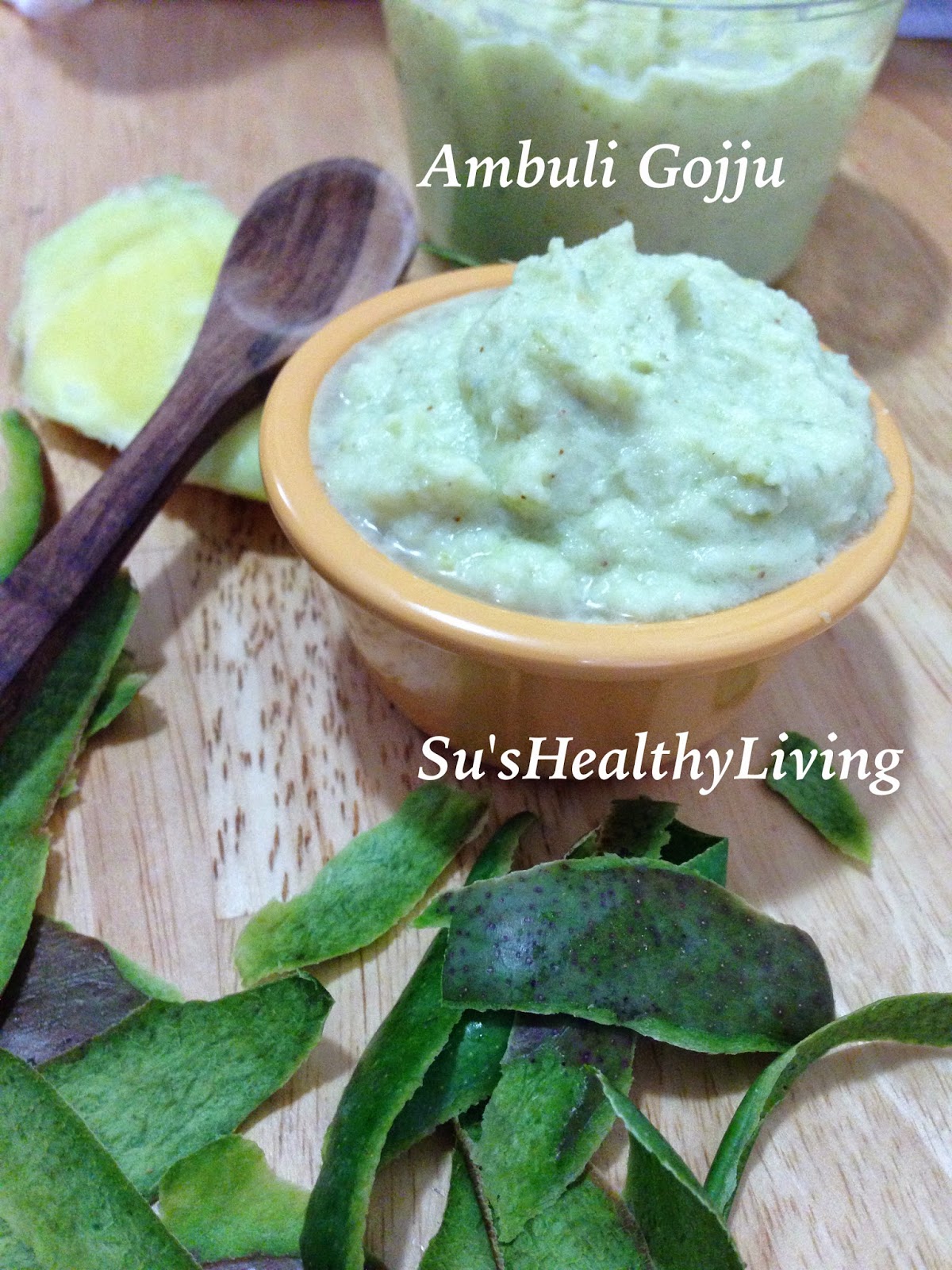 Su'sHealthyLiving: Ambuli ( Green Mango) Chutney