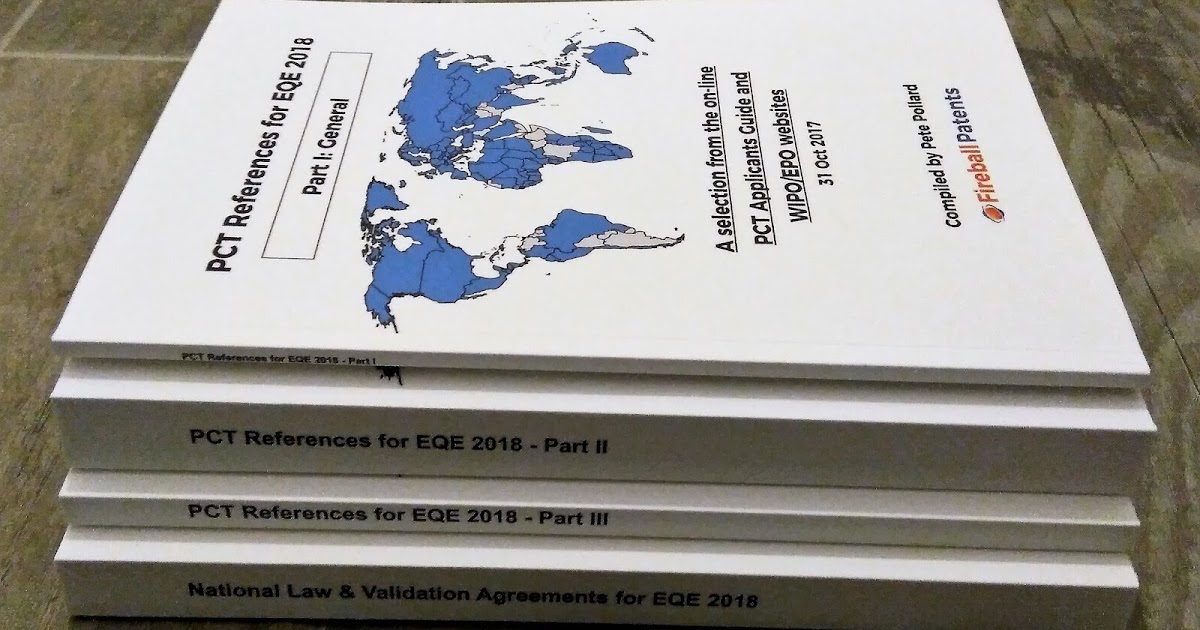 Salted Patent: PCT References books and National Law book now available to order on paper (A5 ...