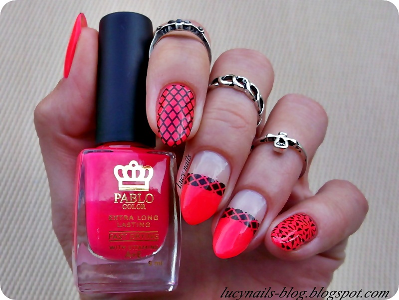 Pablo Color Extra Long Lasting - neonowy róż | Lucy-nails