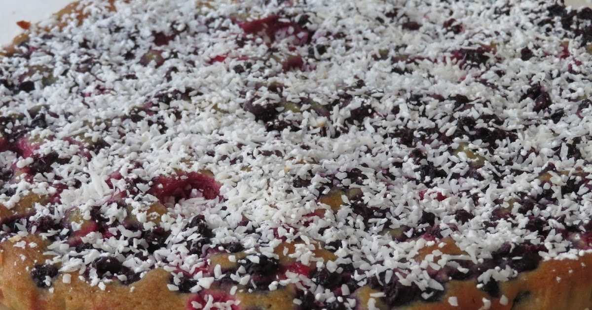 Gâteau aux myrtilles et aux fruits rouges sans gluten ni lactose - Ma ...