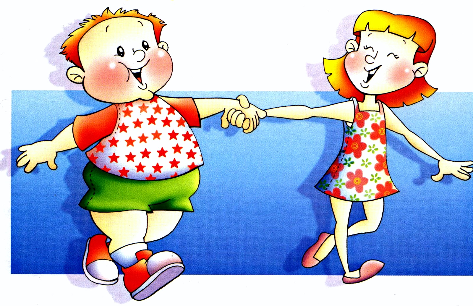 Niños gordos y flacos para colorear - Imagui