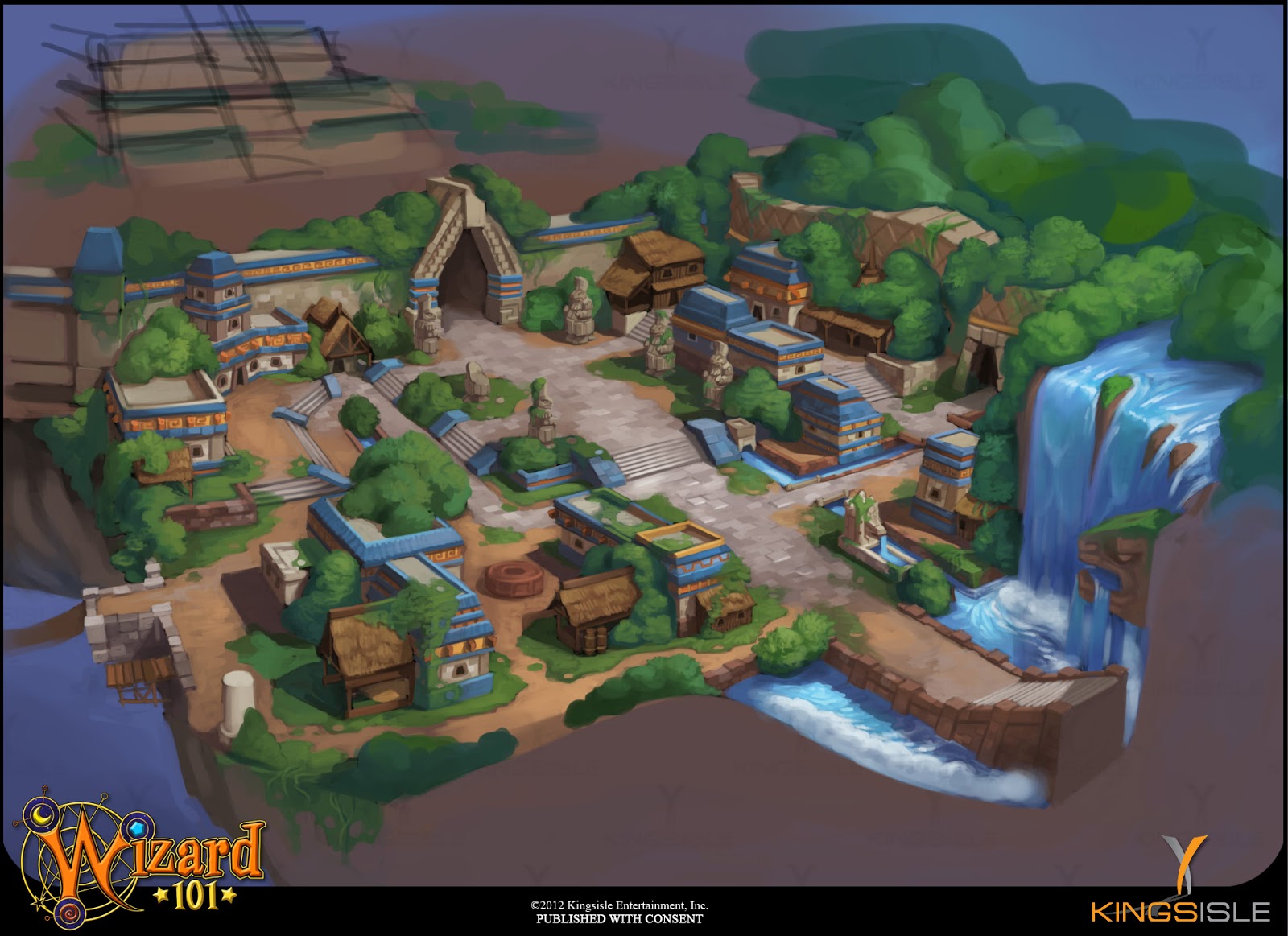 Nik Draws: Work! Wizard101-Azteca