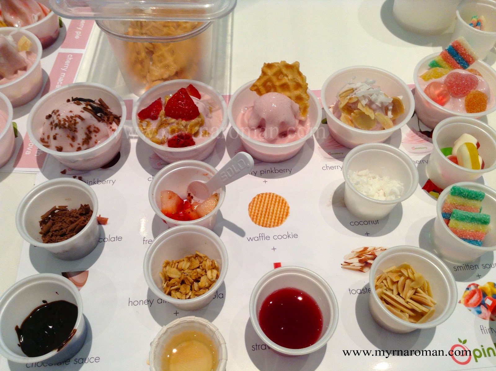 Sweet & Bon Appetit: Pinkberry meets Sugarpova