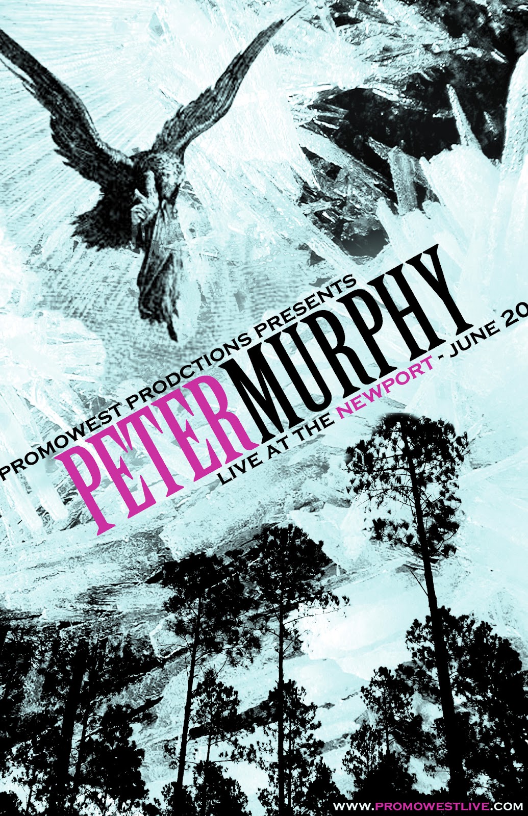 ALED: Gig Posters for PromoWest Productions