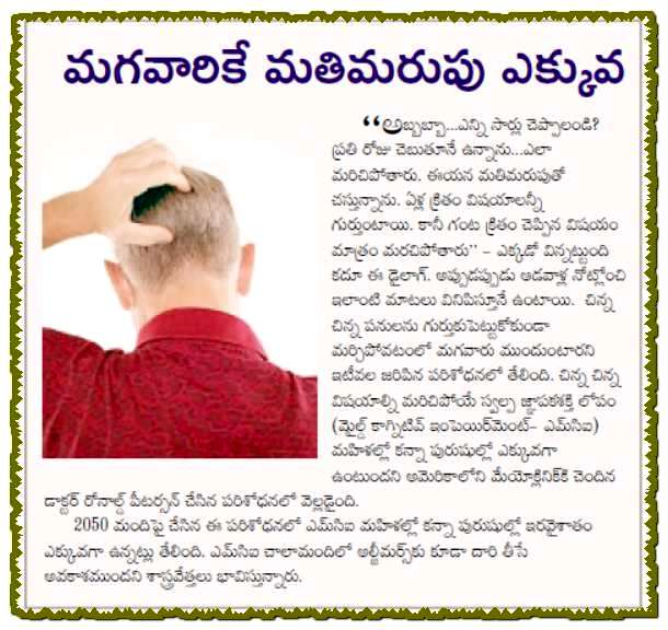 TELUGU WEB WORLD ALZIMERS IN MALE BRIEF INFORMATION IN TELUGU TELUGU WEB WORLD ALZIMERS IN MALE BRIEF INFORMATION IN TELUGU