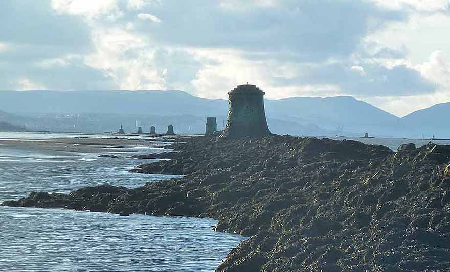 Alex and Bob`s Blue Sky Scotland: The Deep Water Causeway Walk.Firth Of ...