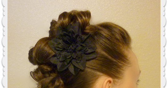 Messy Bun Faux Hawk For Long Hair | Hairstyles For Girls - Princess ...