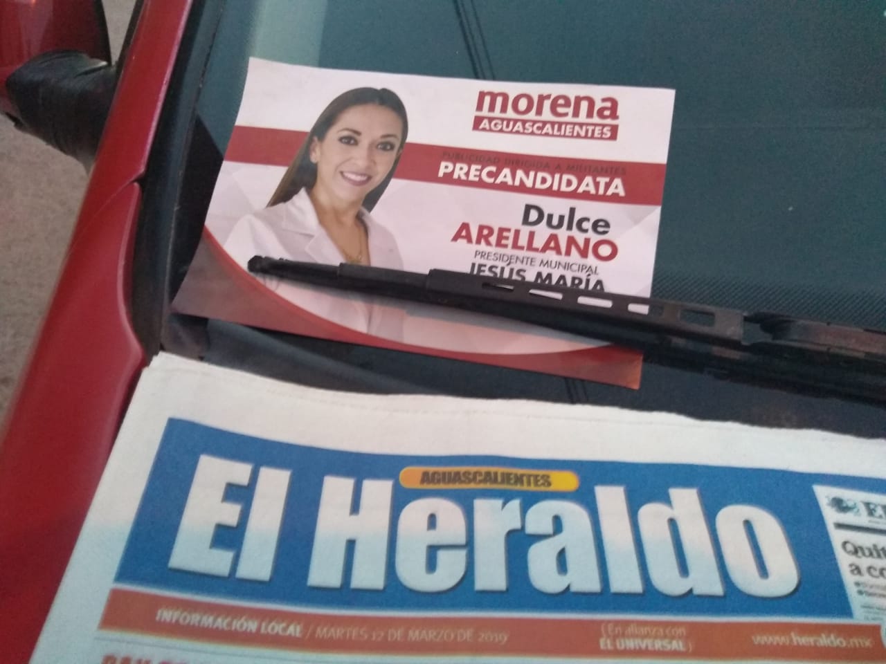 Sorprenden a precandidata de Morena en Jesús María en presuntos actos ...