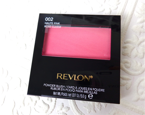 Review, Swatch - Revlon Powder Blush Haute Pink | Lenallure