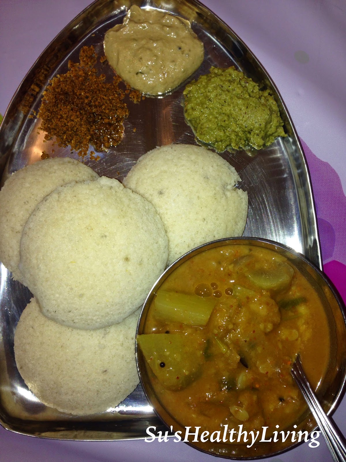 Idli ( Steamed Rice-Lentil Cake) - Melisa recipes collection