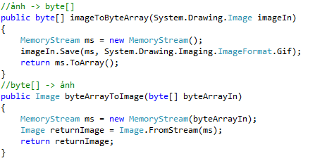 Code up ảnh lên CSDL (Sử dụng kiểu image trong SQL server)
