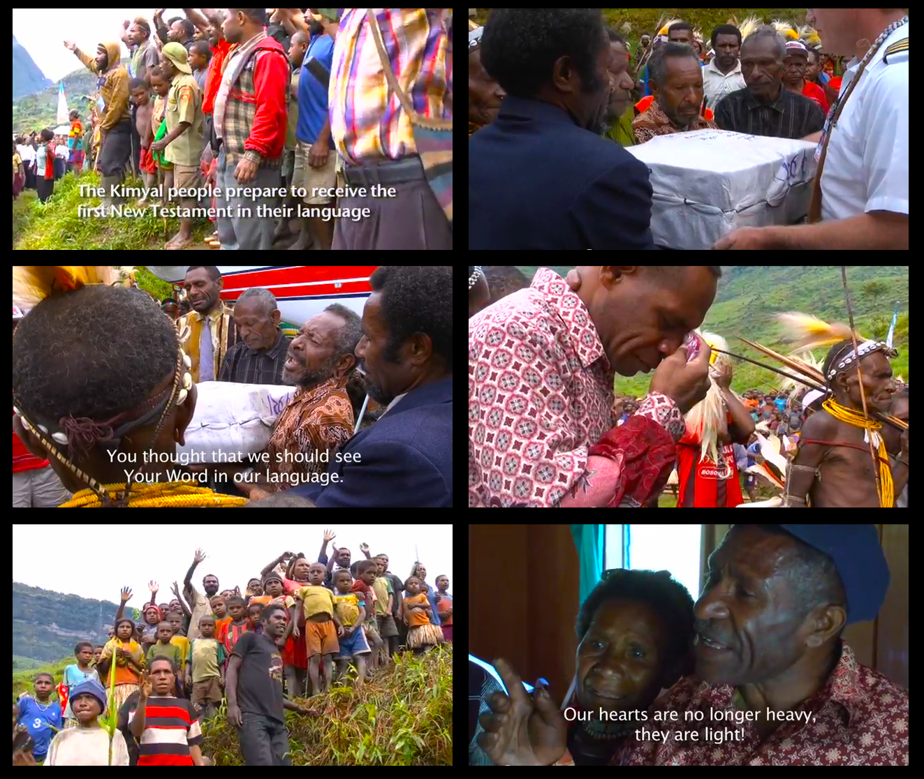 God'sBigShow: Moving Video: Indonesia's Kimyal People Welcome First New ...