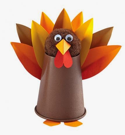 Paper Cup Turkey | Munchkins and Mayhem
