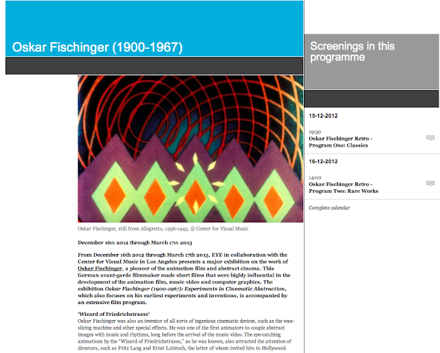 Lumigraph Performance by Barbara Fischinger