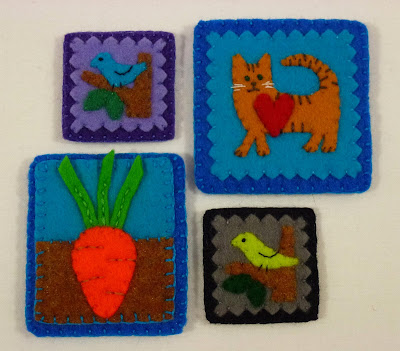 Leslie's Art and Sew: Felt Badge Obsession