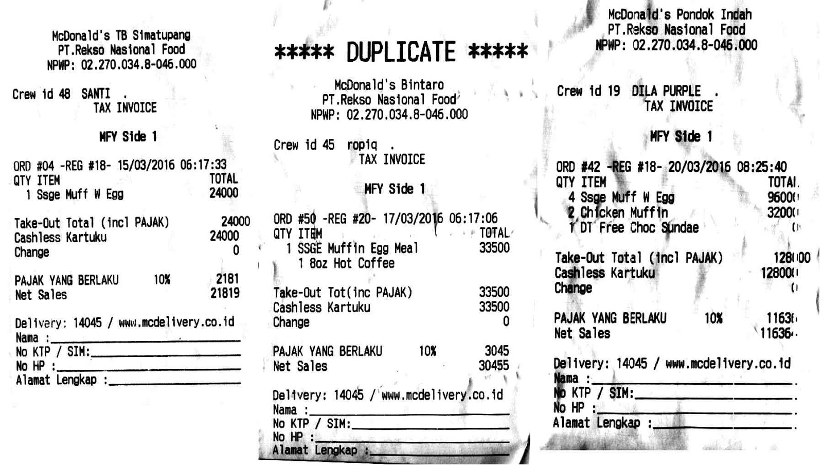 Rahmat M. Samik-Ibrahim: McD Drive Thru: Beberapa Masalah
