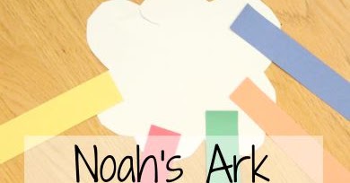 Noah's Ark Paper Craft | School Time Snippets