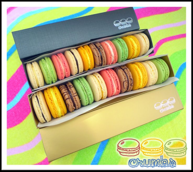 Prayers, Hugs & Diapers: Macarons by Crumbs